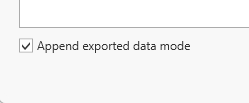 Exporting Data Using the Data Transfer Manager