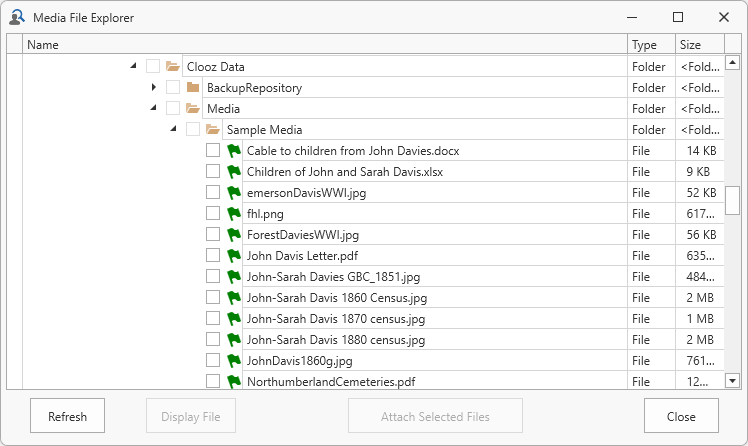 Media File Explorer